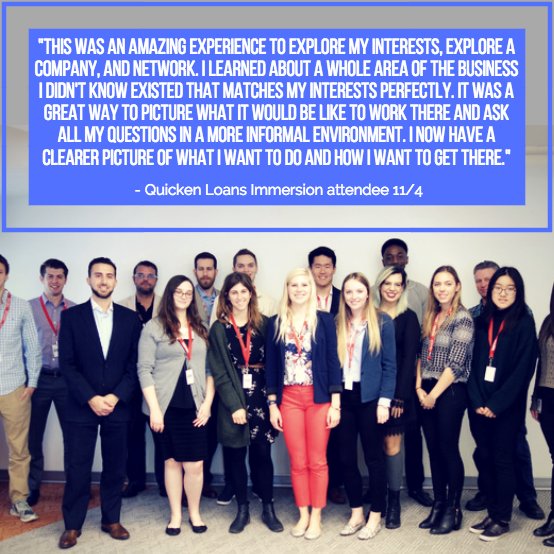 Immersions with the University Career Center | University Career Center